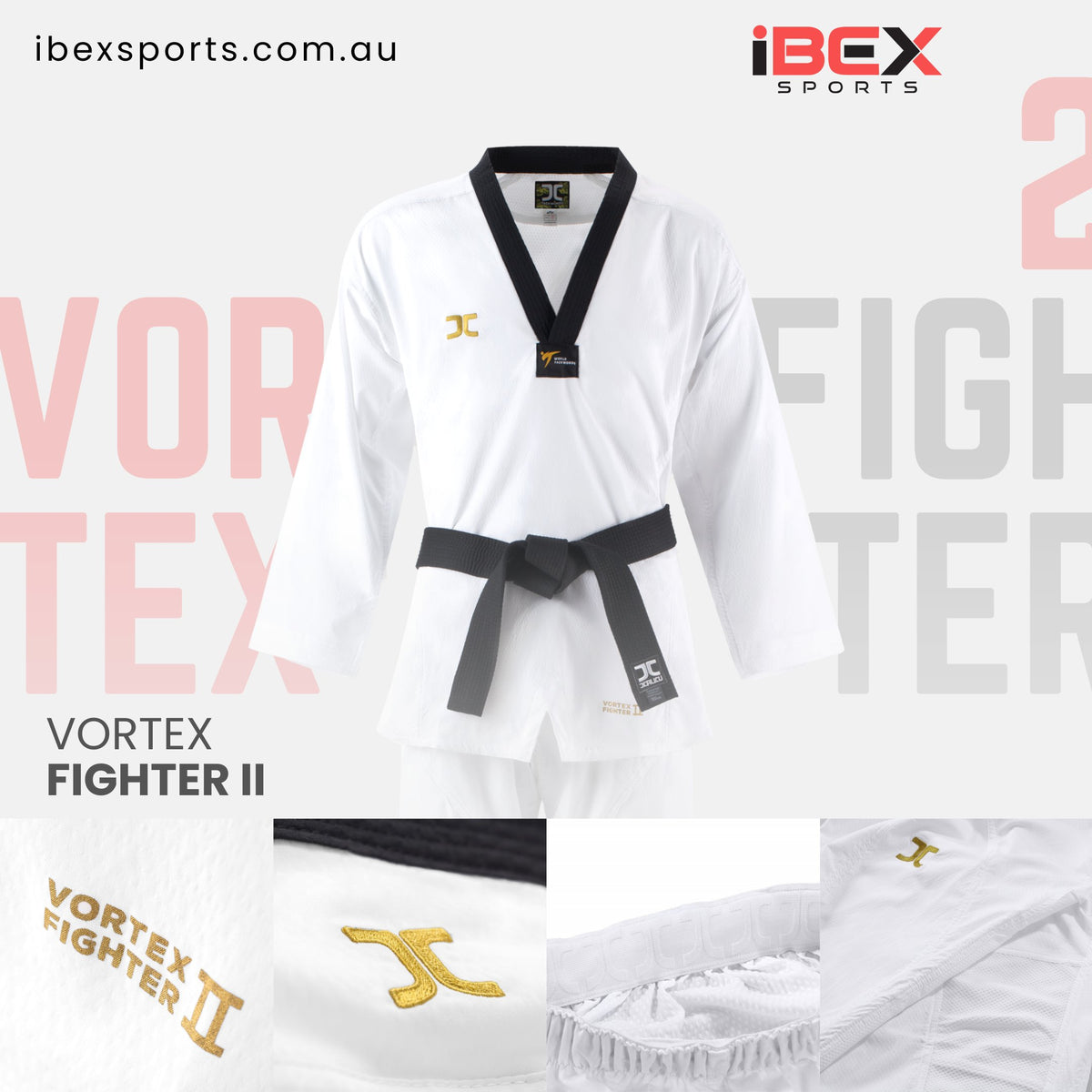 JC Taekwondo Uniforms – IBEX SPORTS