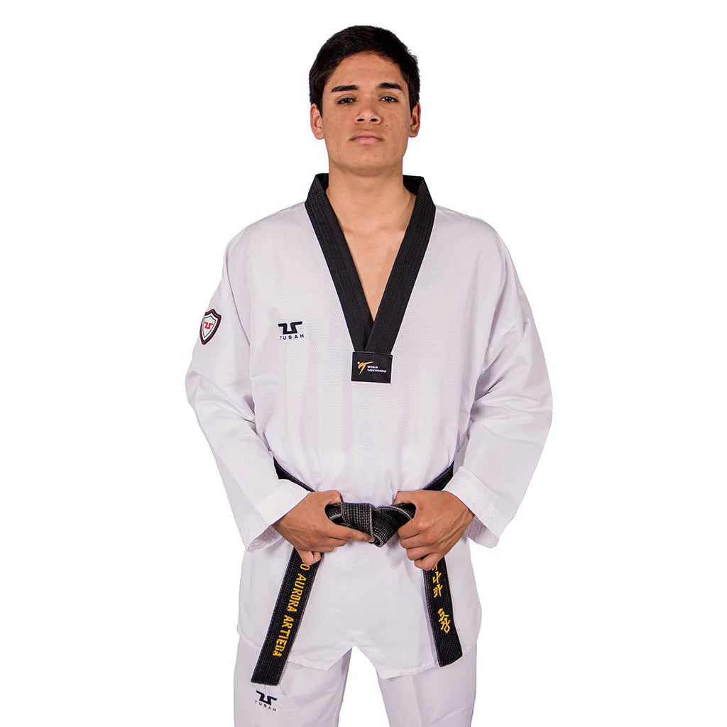 Tusah EZ Fit Sparring Dan Uniform - WT Approved – IBEX SPORTS